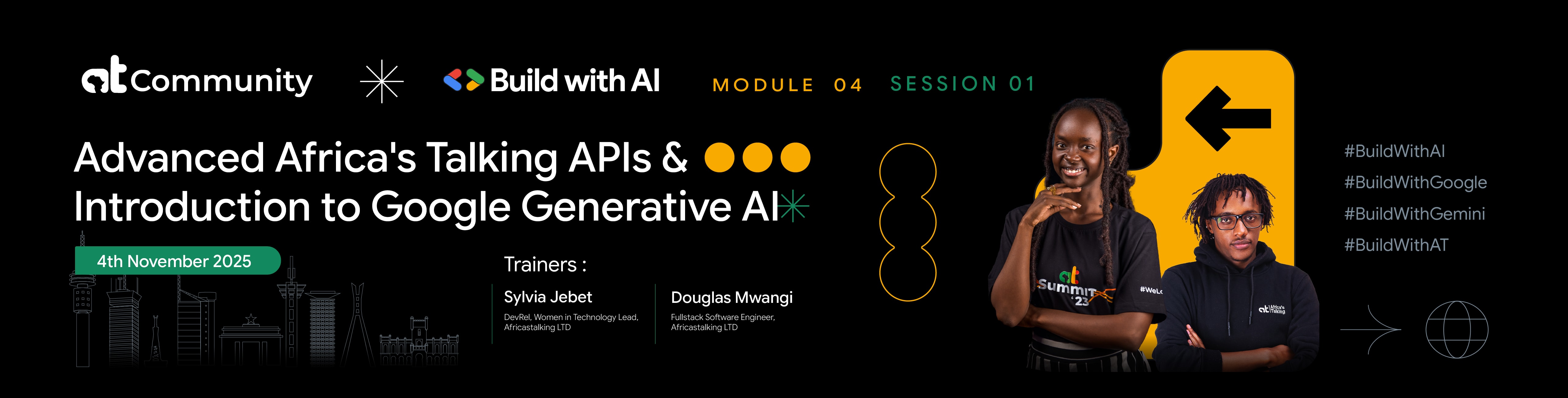 See Africa's Talking and Google Build with AI Program (Module 4 ...